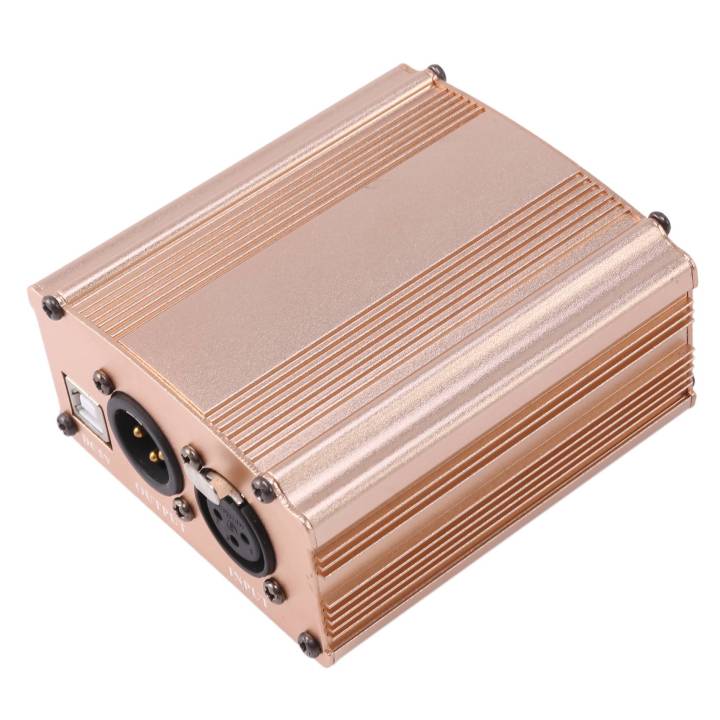 48V Usb Phantom Power Supply Usb2.0 Cable Dual Plug Microphone Cable ...