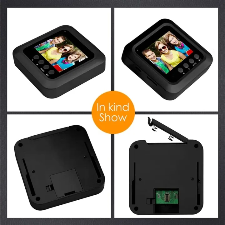 Security Camera 2.4 Inch LCD Screen, Intelligent Doorbell, Door Viewer ...
