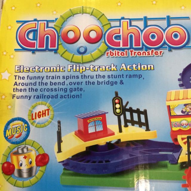 Choo Choo Orbital Transfer train set-Preloved / Choo Choo Transfer ...