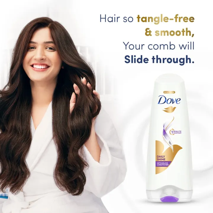 Dove Daily Shine Conditioner For All Hair Type, 335ml (Fresh) SAM ...