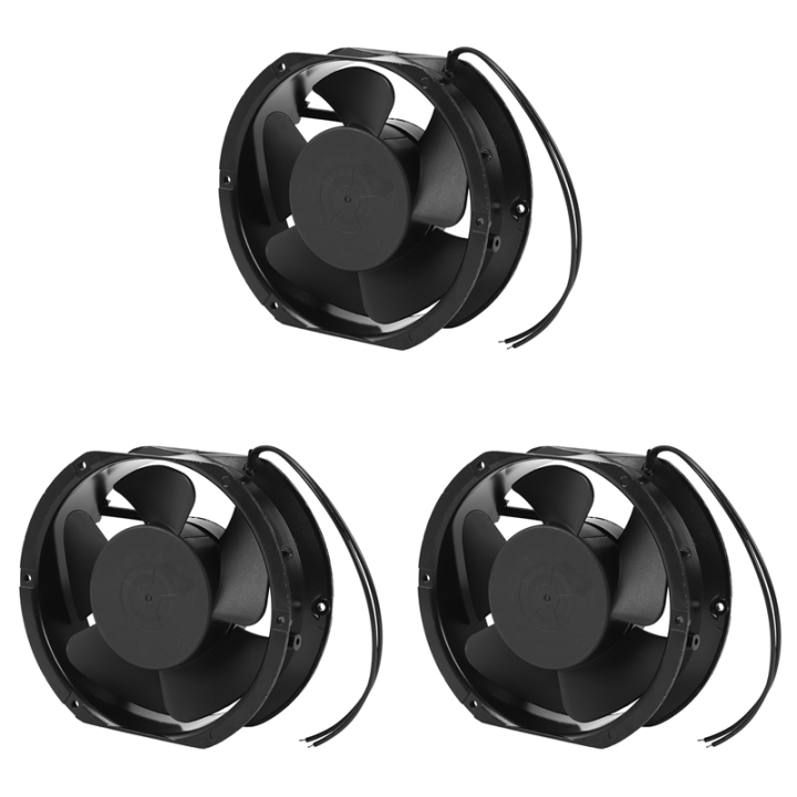 3X Axial Fan -108EX-S1-B 220V 38W Dual Bearing Cooling Fan Oval ...