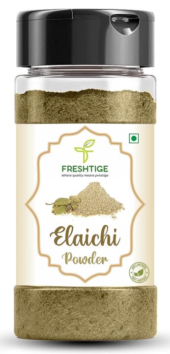 Freshtige Elaichi Powder (Cardamom Powder) 100 gram jar packed(FROM ...