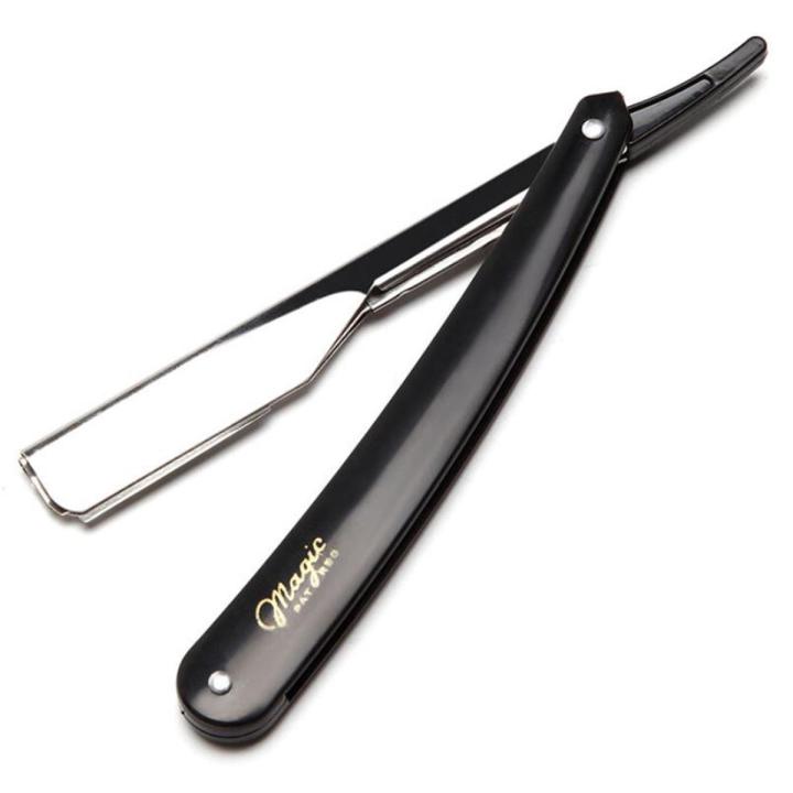 Master Barber Shaving Razor Classic Straight Razor Neckline Sideburns ...