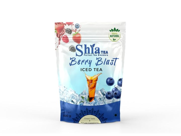 Shia berry blast Iced Tea | Fresh Flavoured Tea | Natural Flavour ...