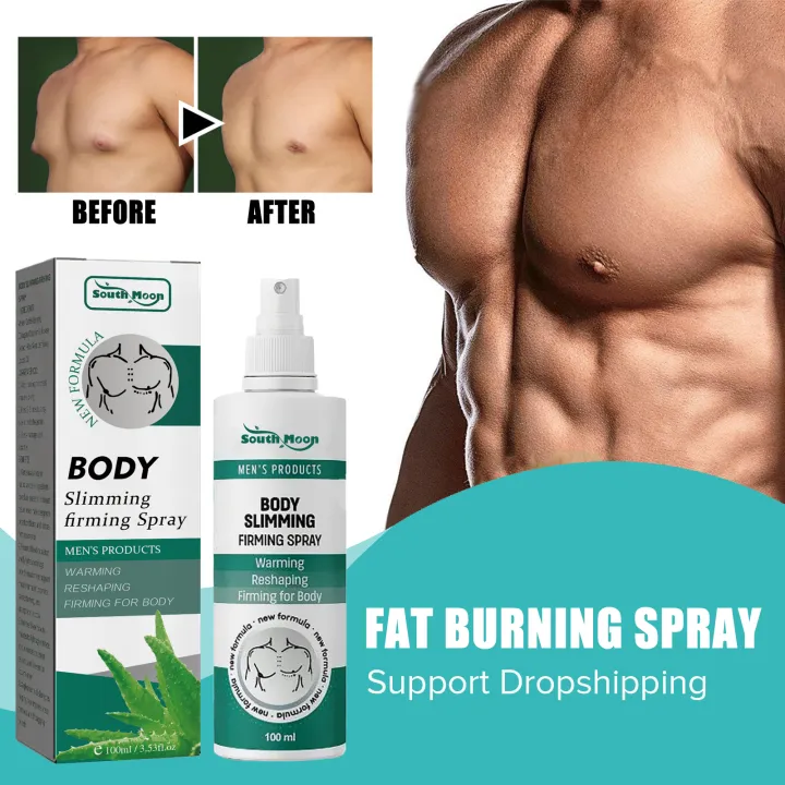 Spray skin Intensive belly fat burning spray Weight loss Chest ...