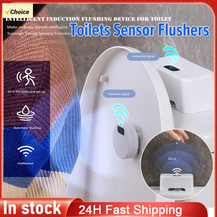 Touchless Toilet Flush Ir Sensing Toilet Flush Sensor Aid Toilet Motion ...