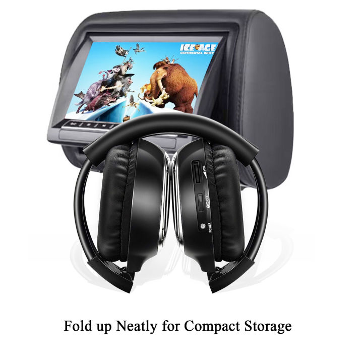 Infrared Stereo Headset IR headphone Roof Dvd or Headrest Dvd Player ...