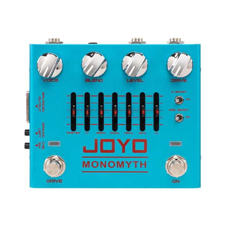 R-26 MONOMYTH Bass Preamp Effect Pedal Overdrive Channel With 6 Band ...