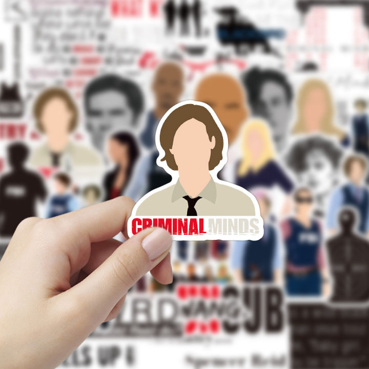 【Exclusive Offer】10/50pcs Waterproof Criminal Mind TV Show Graffiti ...