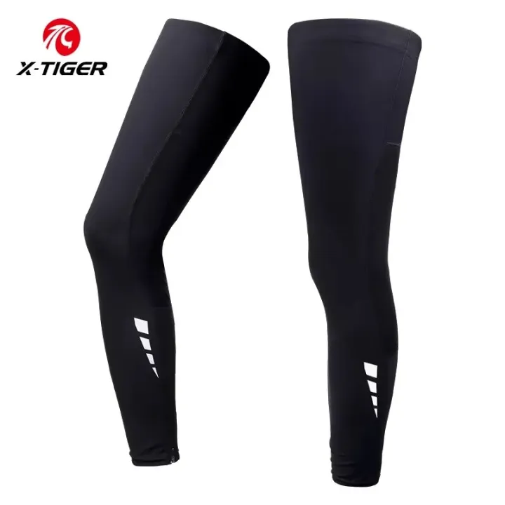 X-TIGER Bike Leg Sleeve Sports Arm Sleeve Sun Anti-UV Leg Sleeves Ice Fabric Bicycle Leg Sleeve ...