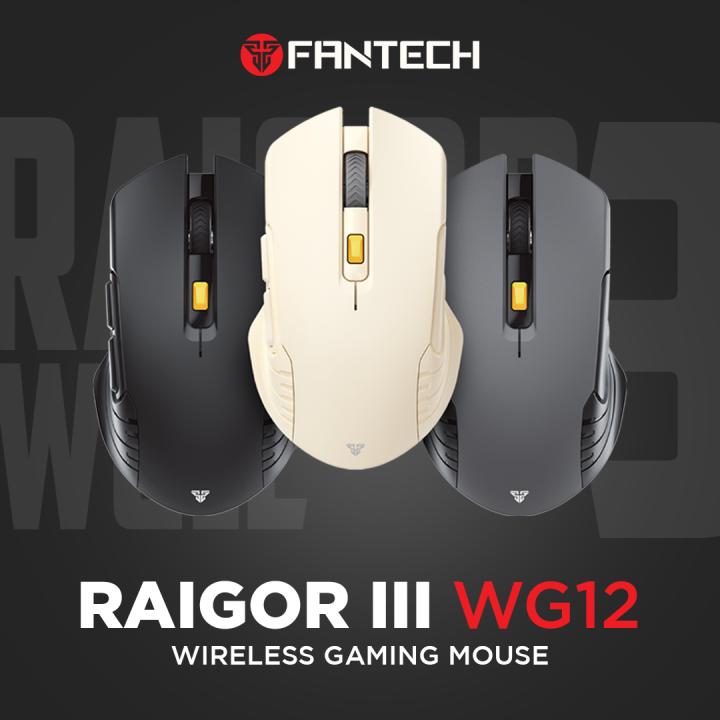 FANTECH RAIGOR III WG12 - Wireless Gaming Mouse | Daraz.lk