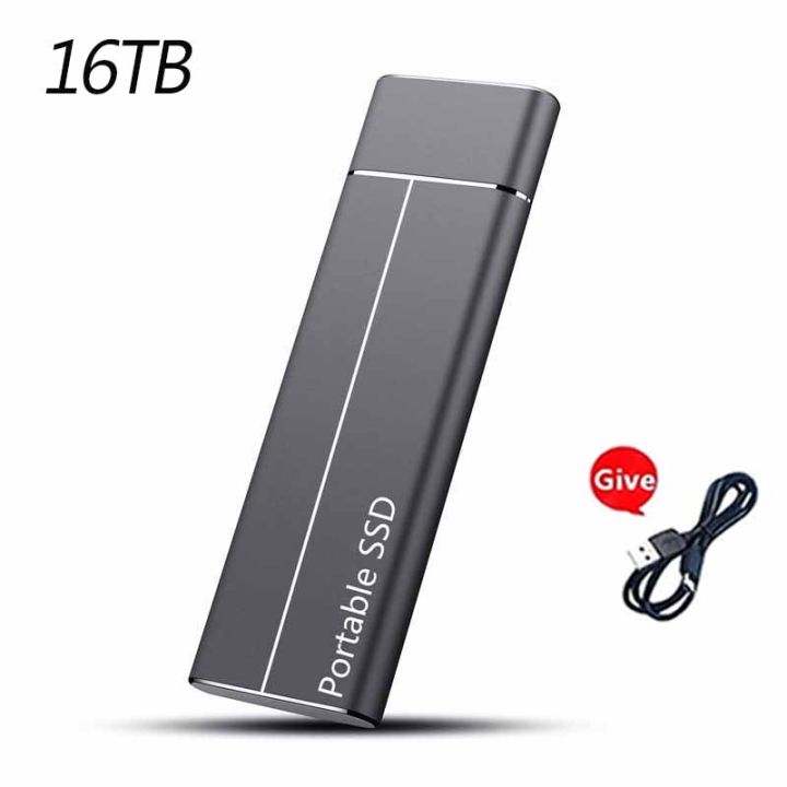 Lenovo 128TB SSD 2TB External Moblie Hard Drive High Speed Mass Memory ...