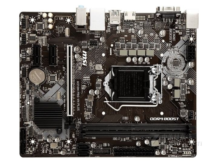 MSI H310M PRO-VH PLUS Motherboard Intel H310 LGA 1151 DDR4 32GB Micro ...