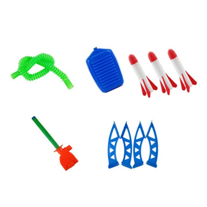 Eva Rocket Toy Outdoor Stomp Rocket Launcher Toy for Kids Fun Air ...