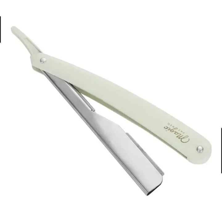 Professional Manual Shaver Straight Edge Stainless Steel Sharp Barber ...