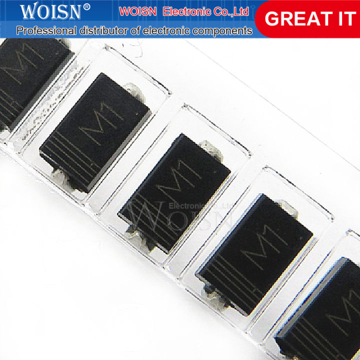5pcs 1N4001 IN4001 Silkscreen: M1 DO-214AC SMD Rectifier Diode | Daraz.lk