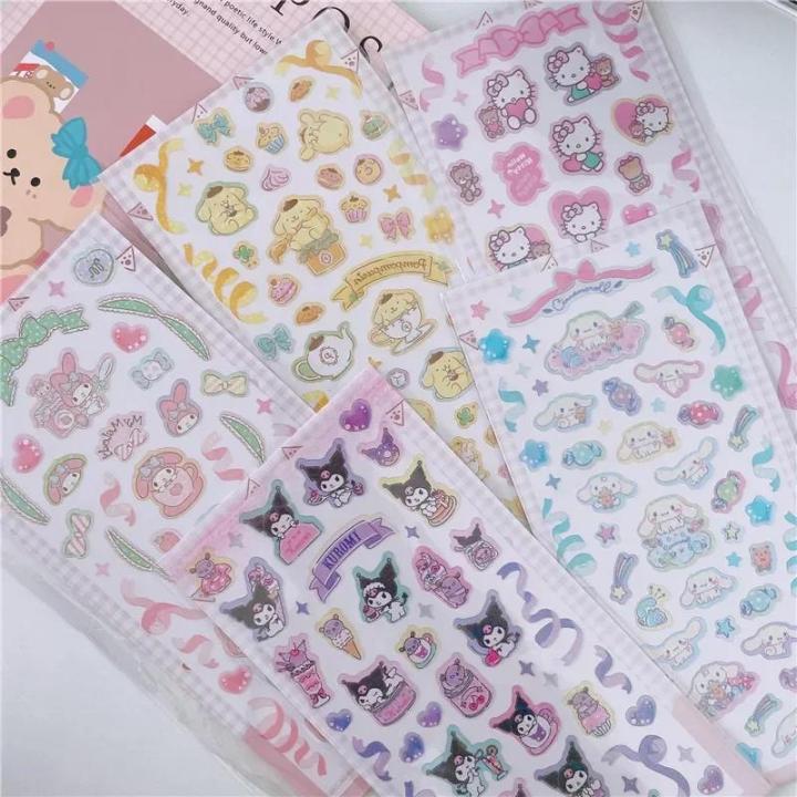 Linman NEW 5pcs Kuromi Melody Hello Kitty CinnamorolAffordable l Ledger ...