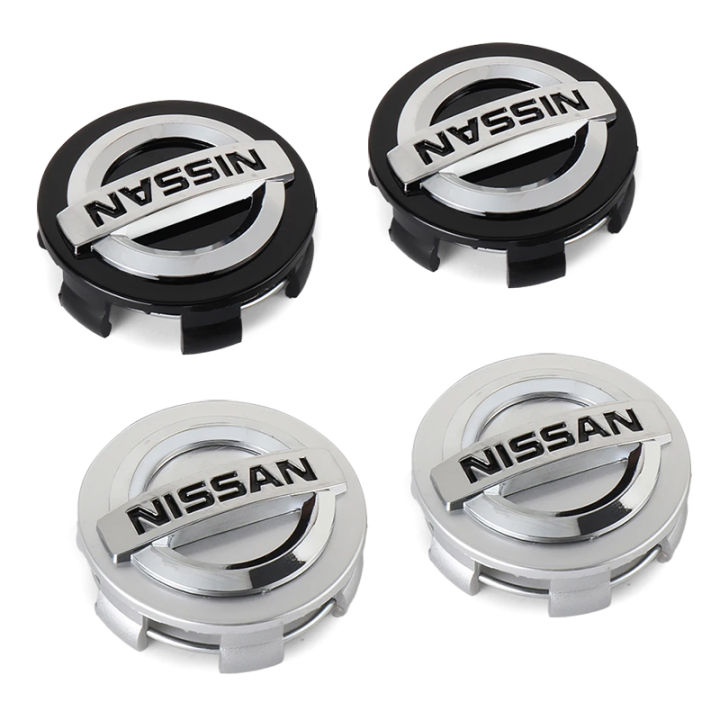 60mm Car Wheel Center Hub Cap Logo Tyre Rims Badge Cover For Nissan ...