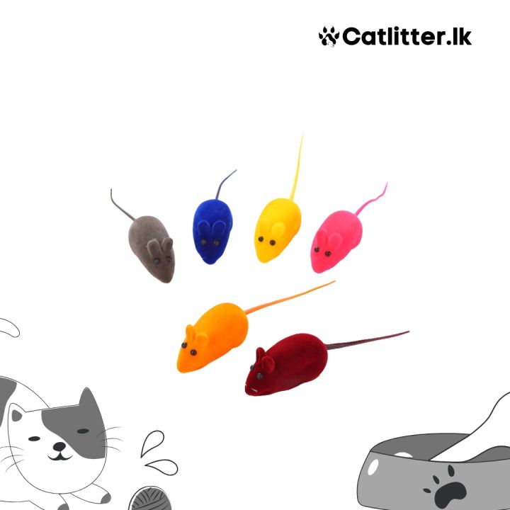 Mini Mouse Pet Toy – Realistic Mouse Design for Active Cats | Daraz.lk