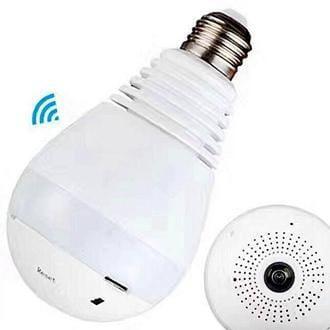 Fish Eye Bulb Camera-WIFI | Daraz.lk