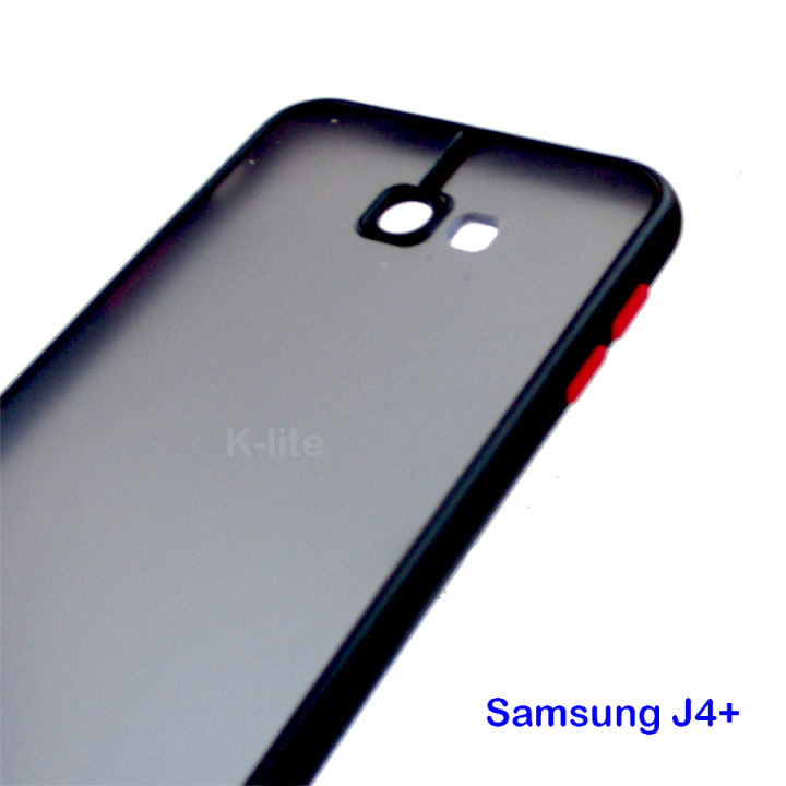 J4+ Gingle Series Matte Transparent Back Cover Luxury Silicone Case For ...