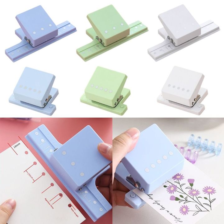 Portable 3/5-Hole Hole Punching Machine Loose Leaf DIY Scrapbooking ...