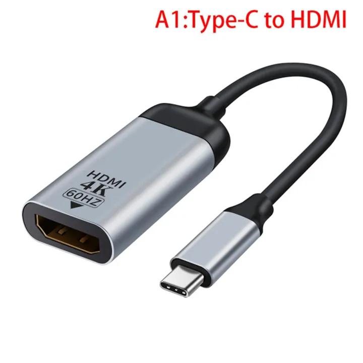 【All Of Me】USB to HDMI/VGA/dp/mini DP Thunder cable UHD Type-C HDMI ...