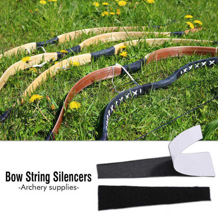 2pcs Recurve Bow String Silencer Hair Dampener Accessory for New | Daraz.lk