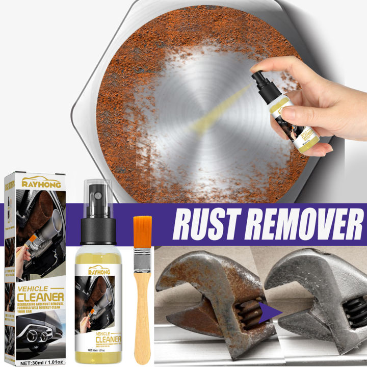 Car Chassis Rust Converter Spray 30ml Metal Rust Remover Rust Inhibitor ...