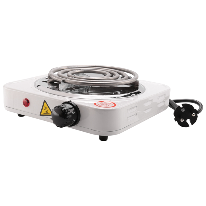 Electric Single Burner Cooktop Portable Adjustable Temperature Hot ...