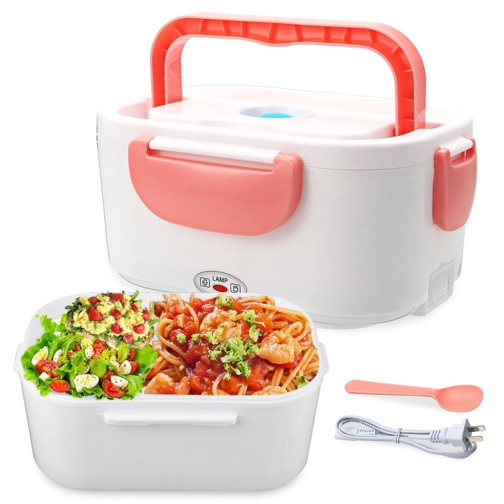 Electric Heating Lunch Box Food Heater Hot Portable Lunch Containers ...
