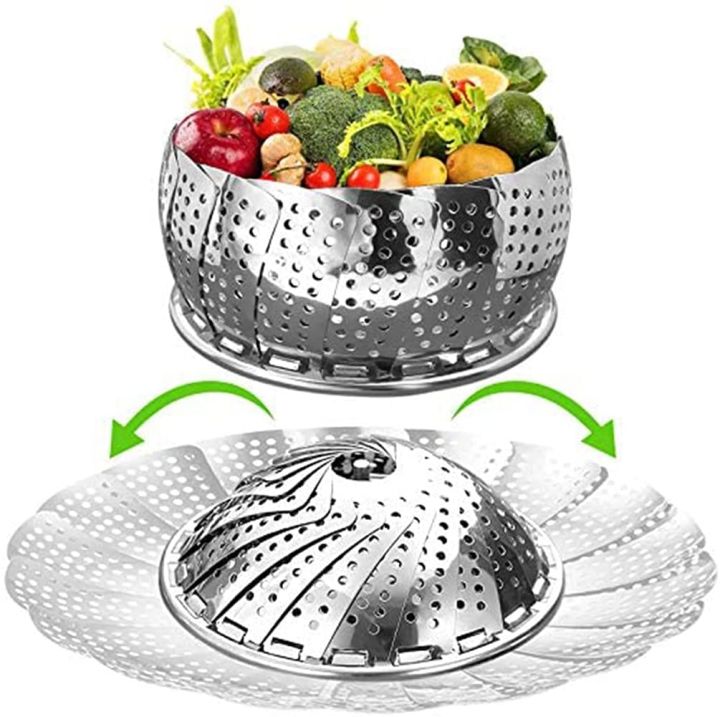 Stainless Steel Lotus Steaming Bowl Multi-Function Changeable Fruit ...