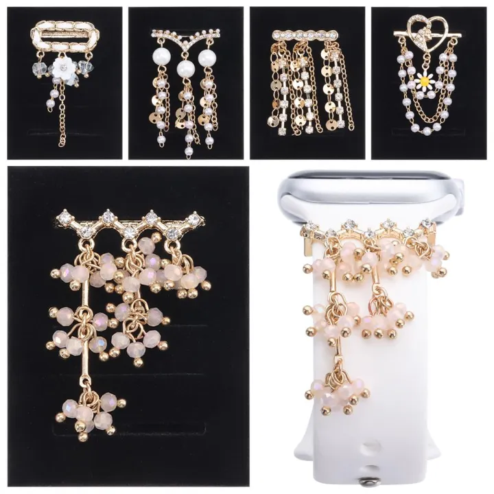 Creative Chain with Accessories, Smart, Diamond & Pearl, tch Strap for ...