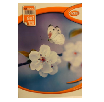 Atlas Single Ruled CR Book 80 Pages | Daraz.lk