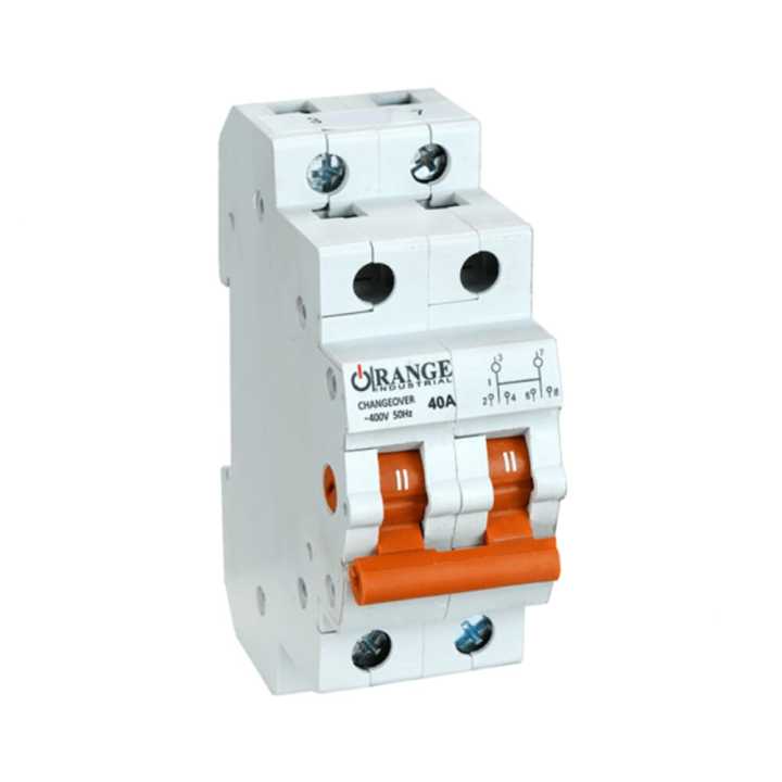 Change Over 4 Pole 40A Orange MCB Type | Daraz.lk