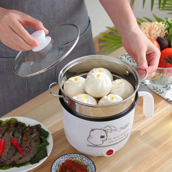 Mini Rice Cooker Electric Cooking Machine Single Double Layer Available ...