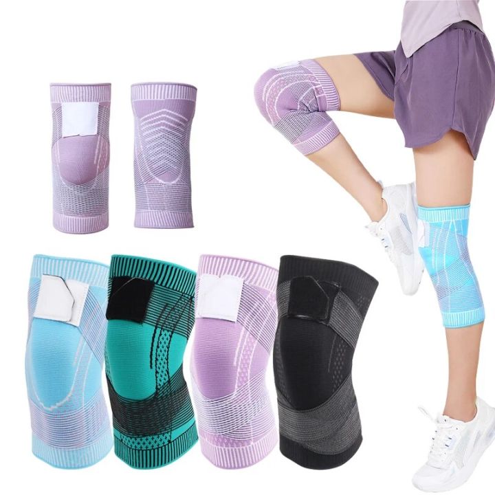 1 PCS Compression Knee Pads Support Sleeve Protector Elastic Kneepad ...