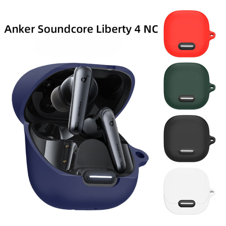 Earbuds Cases for Anker Soundcore Liberty 4 NC, Liquid Silicone ...