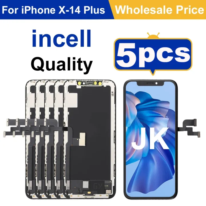 5Pcs/Lot JK Incell LCD For iPhone 11 X XS XR Screen Touch Display ...