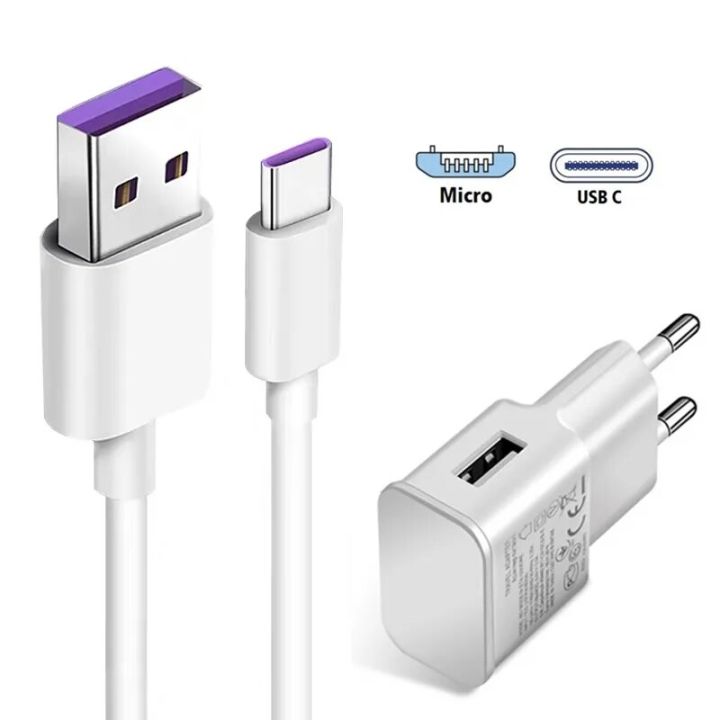 Fast Charging Travel Charger Cable Adapter For Xiaomi Redmi Note 9 Pro ...