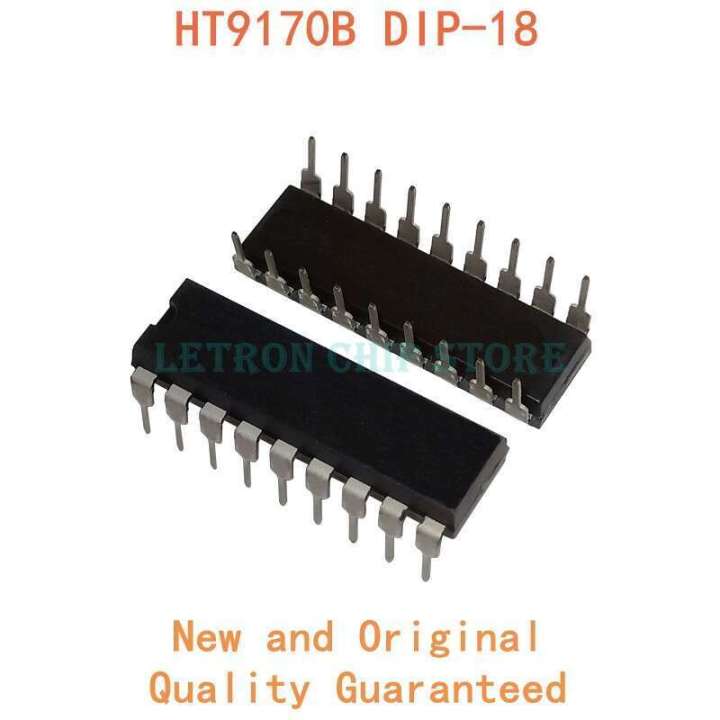 10 pces ht9170b dip18 ht9170 dip-18 dip novo e original chipset ic ...
