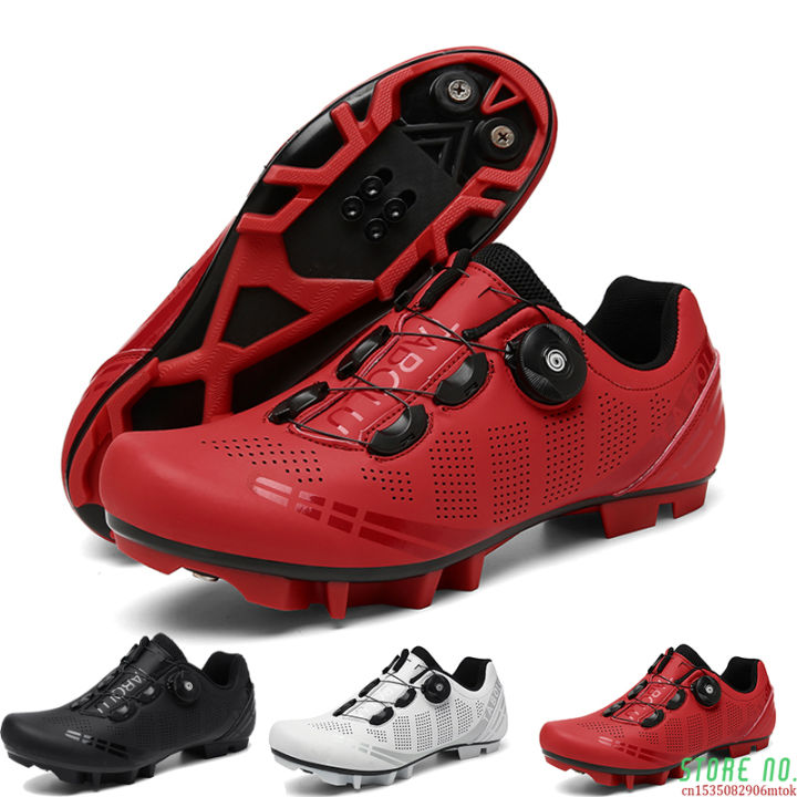 2023 Flat Shoes MTB Sports Winter Route Cycling Footwear Cleat Men Road Bike Speed Sneakers ...