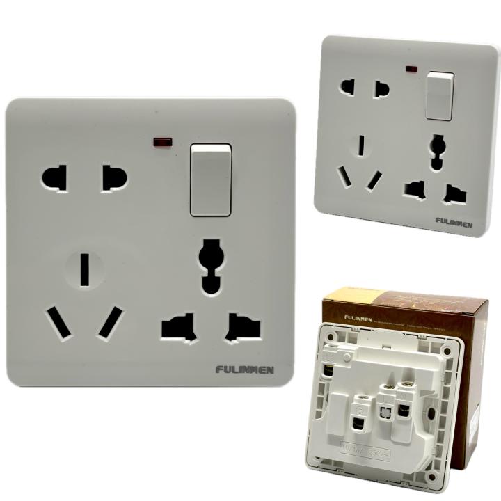 Universal Wall Switch Socket Fulimen - Multi Plug - Multi Socket Outlet ...