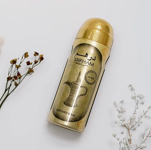 Gold Dirham Perfumed Spray - 200 ml | Daraz.lk