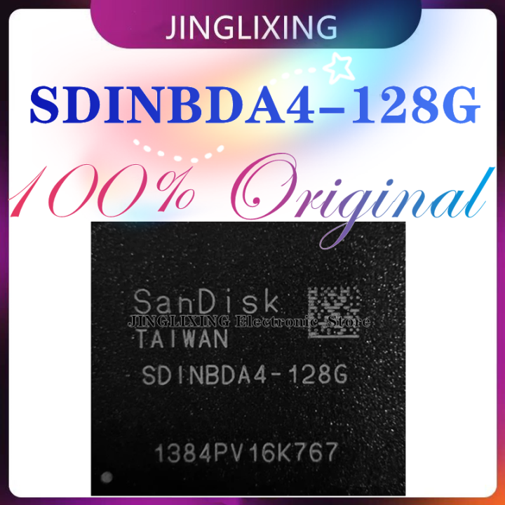 1pcs/lot New Original SDINBDA4-128G SDINBDA4 128G eMMC BGA153 128GB ...