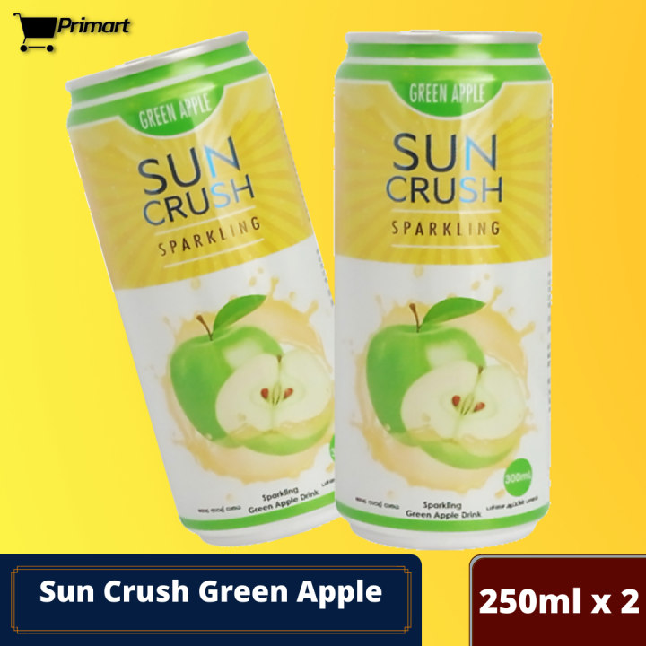 Sun Crush Green Apple 250ml x 2 | Daraz.lk