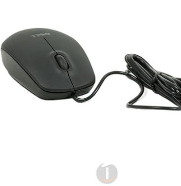 Dell MS111 USB Optical Wired Mouse — High-Precision 1000 DPI Plug-and ...