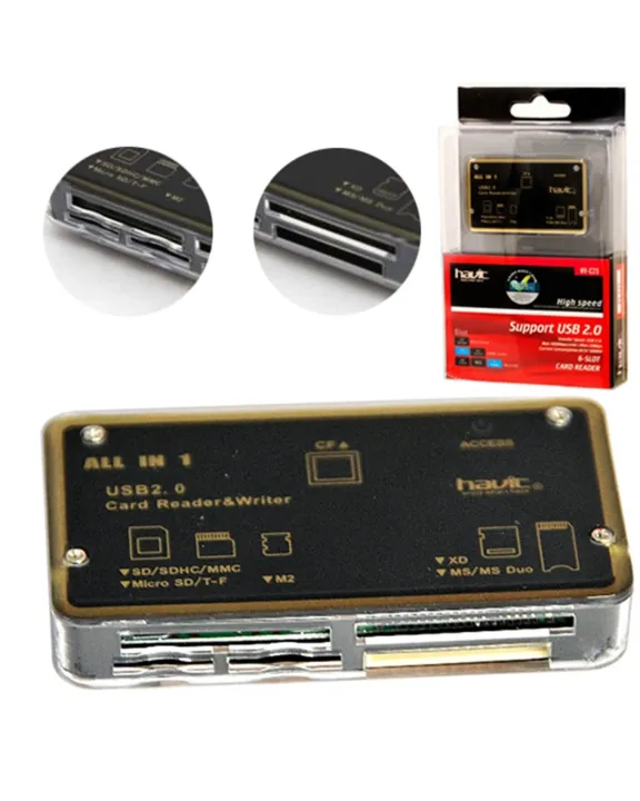 Card Reader 6-Slot - C25 - White | Daraz.lk