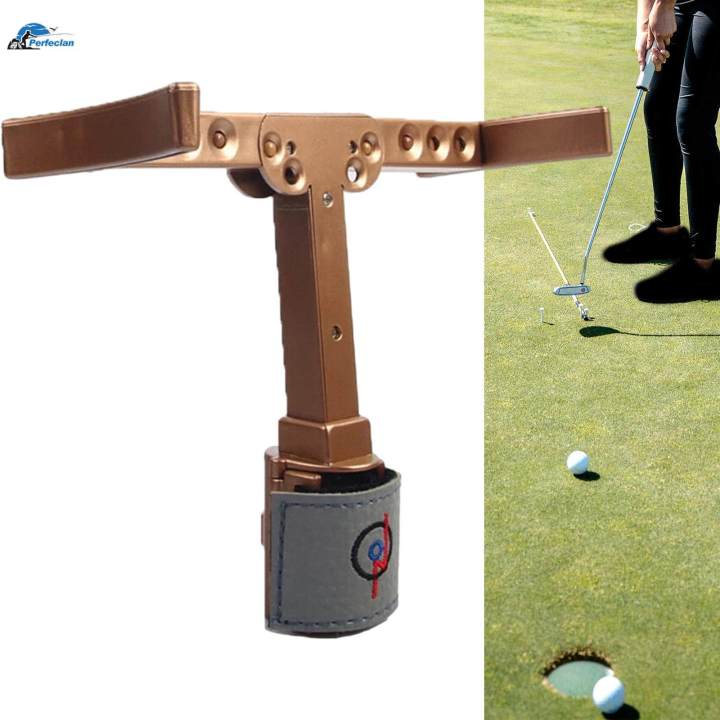 Golf Putter Trainer Hands Arms Stroke Adult T Shaped Putting Tool ...