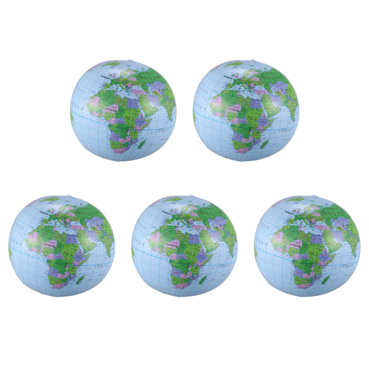 JINMY 5X Inflatable Toy Globe Tellurion Training Geography Map Balloon ...